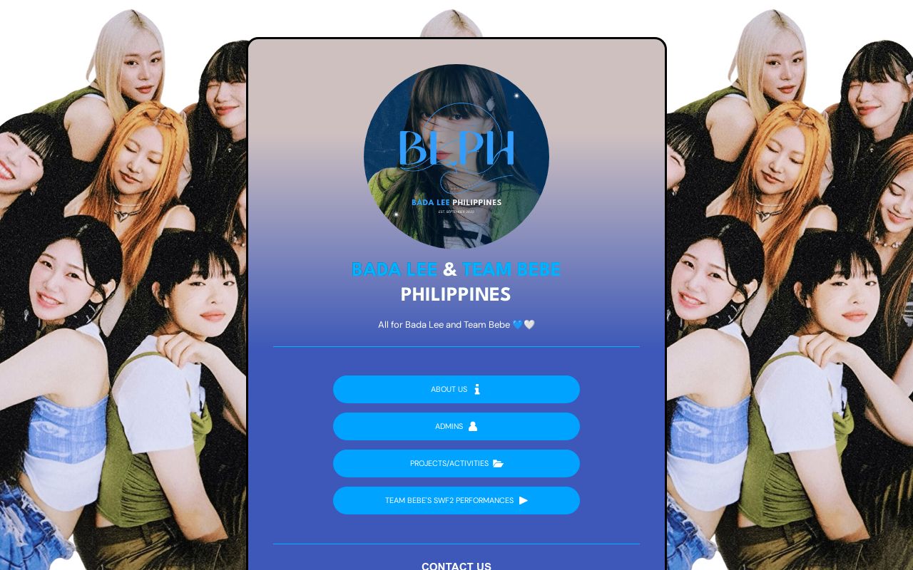 Bada Lee & Team BEBE Philippines